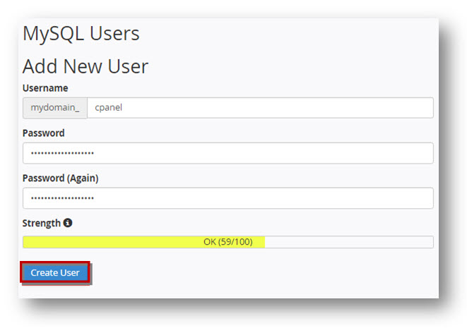 Hoe voeg ik een user toe aan een MySQL database - Hoasted Support ...